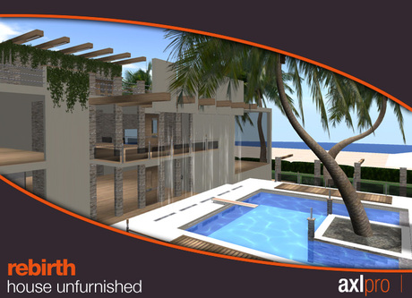 Second Life Marketplace - AXL pro box - Rebirth House Unfurnished
