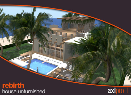 Second Life Marketplace - AXL pro box - Rebirth House Unfurnished