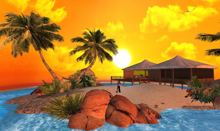 Second Life Marketplace - Lost Maldives island - detailed tropical ...