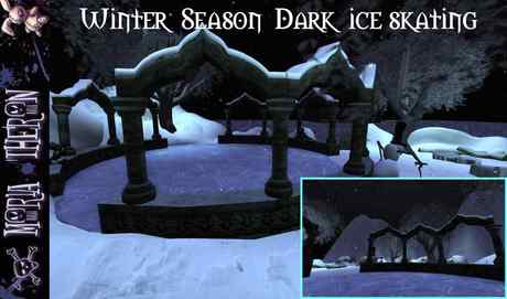 Second Life Marketplace - [Moria'Theron] Winter Season Dark Gothic Ice ...