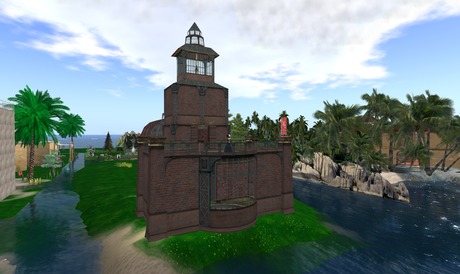 Second Life Marketplace - *IOLAIR* Steampunk Fire-House ~ Box