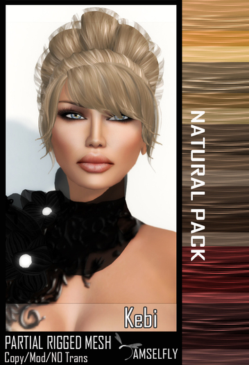Second Life Marketplace - *~*Damselfly*~*Kebi Natural Pack