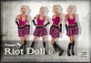 Second Life Marketplace - ::Poised:: Riot Doll Luv - Mesh Skirt ...