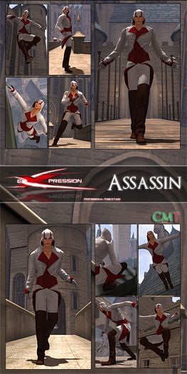 Second Life Marketplace - ::eXpression:: Poses - Assassin