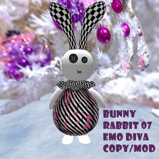Second Life Marketplace - Bunny Rabbit 07 Emo Diva Box