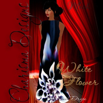 Second Life Marketplace - ~CD~ White Flower MESH Drape