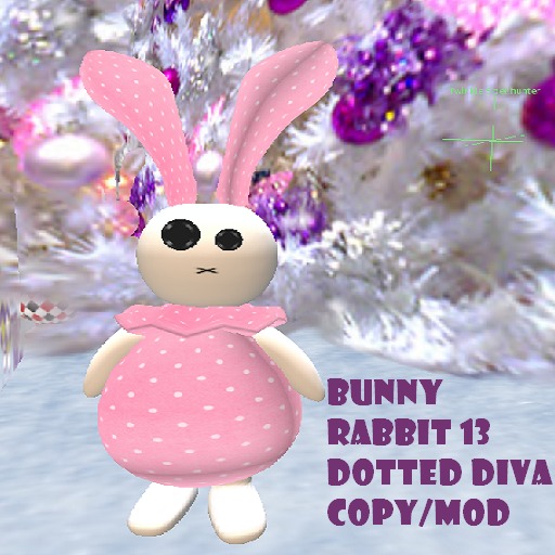 Second Life Marketplace - Bunny Rabbit 13 Dotted Diva