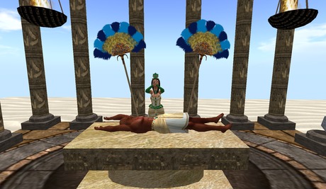 Second Life Marketplace - Temple Ramses II, with animation sacrificial ...