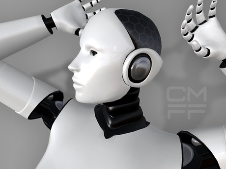 Second Life Marketplace - CMFF FemDroid "Classic White" Mesh Avatar DEMO