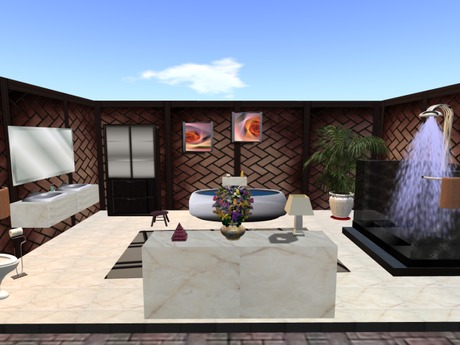 Second Life Marketplace - White Bathroom Set - High Quality