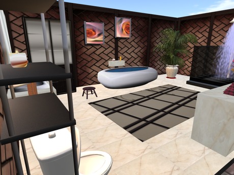 Second Life Marketplace - White Bathroom Set - High Quality