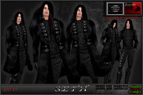 Second Life Marketplace - Vampire Legacy - Seth - Classic Avatar & BoM ...