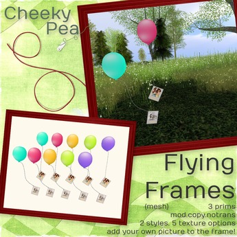 Second Life Marketplace - :CP: Flying Frames