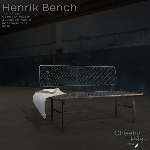 Second Life Marketplace - SALE :CP: Henrik Bench
