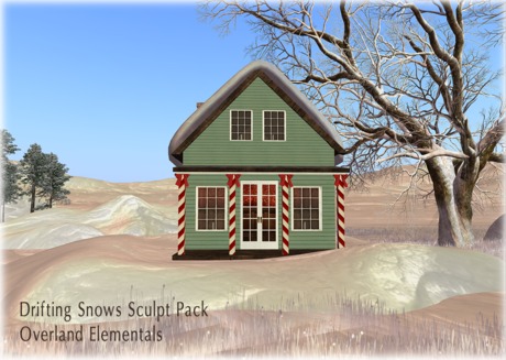 Second Life Marketplace - Snow Drift Terrain Sculpty Pack