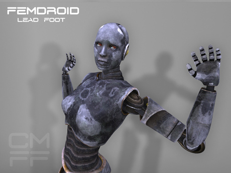 Second Life Marketplace - CMFF FemDroid "Lead Foot" Mesh Avatar DEMO