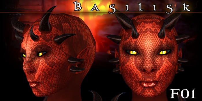 Second Life Marketplace - Basilisk Skin. Marilith F01 Basic