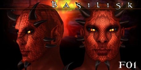 Second Life Marketplace - Basilisk Skin. Morkoth F01 Basic