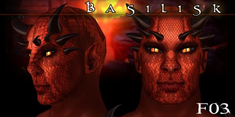 Second Life Marketplace - Basilisk Skin. Morkoth F03 Basic