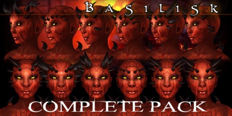 Second Life Marketplace - Basilisk Skin. Marilith Complete - All 6 ...