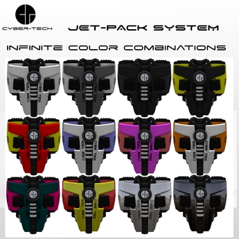 Second Life Marketplace - JetPack System - BOXED V1.0
