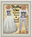 Second Life Marketplace - Shabby Chic Blue Calico Stays and Lacy Shift