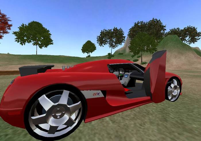 Second Life Marketplace - Slung Exotic Sports Car Very Sleak Super ...