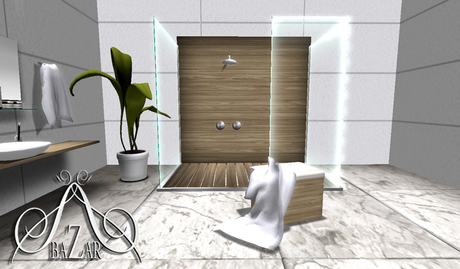 Second Life Marketplace - FINAL SALE!!! ~BAZAR~ Bathroom set (PG VERSION)