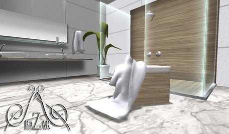 Second Life Marketplace - FINAL SALE!!! ~BAZAR~ Bathroom set (PG VERSION)