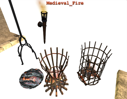 Second Life Marketplace - Medieval Fire