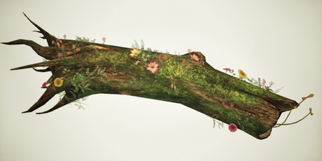 Second Life Marketplace - HPMD* Fallen Tree - Flowers