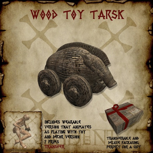 Second Life Marketplace - Wood Toy Tarsk