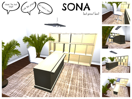 Second Life Marketplace - || Office set "ORREL" || •^v^– SONA, "Best ...