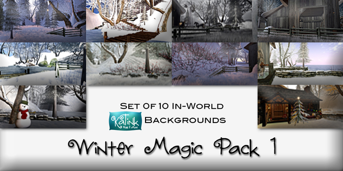 Second Life Marketplace - KaTink - Winter Magic Pack 1