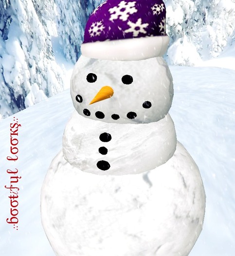 Second Life Marketplace - Bootiful Looks Snowman!