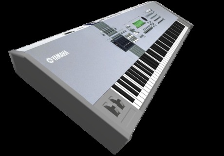 Second Life Marketplace - REWIND Yamaha MOTIF 8 Keyboard