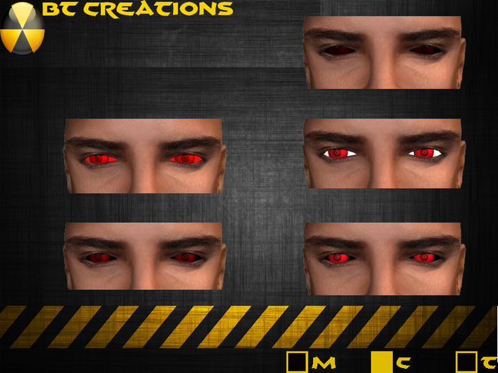 Second Life Marketplace - Pack 5 pairs Eyes, eye, eyes, Fantastic ...