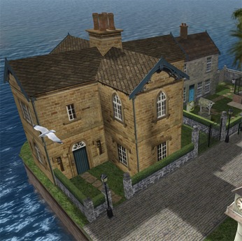 Second Life Marketplace - LOW PRIM Scene Buildings (SET 1) - cottage ...
