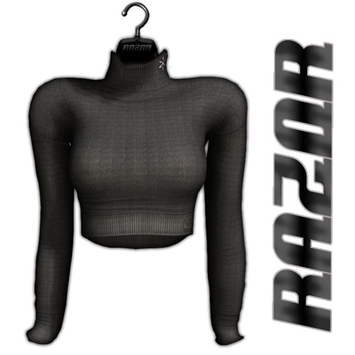 Second Life Marketplace - =Razorblade Jacket= Smart Wool 1/2 Sweater ...