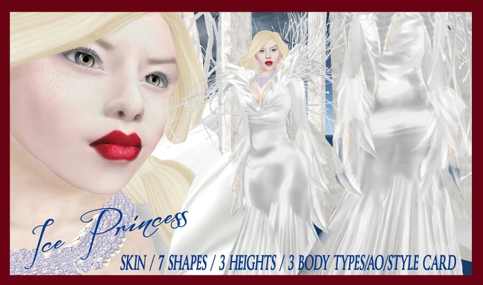 Second Life Marketplace - Advanced Avatar - Ice Princess - BOX