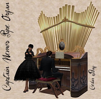 Second Life Marketplace - Captain Nemo's Pipe Organ