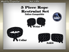 Second Life Marketplace - Restraint Set #15t Standard 5 piece rope ...