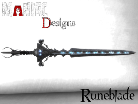 Second Life Marketplace - Bloodrose Industries, Runeblade