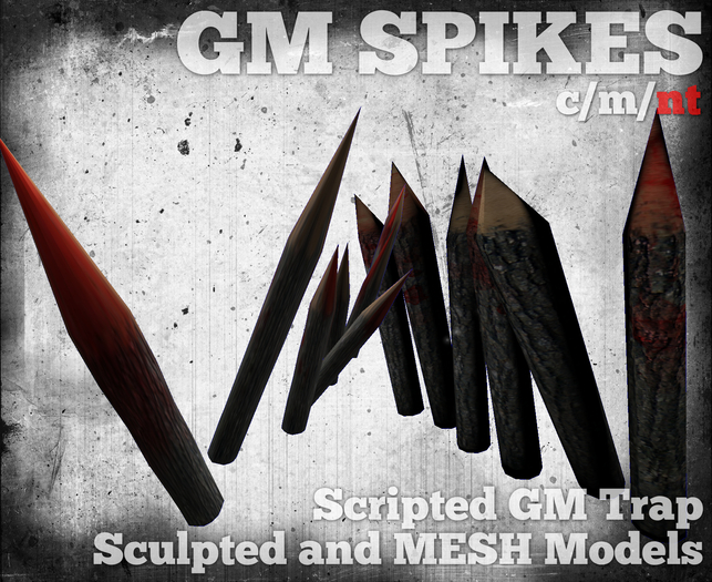 Second Life Marketplace - PFC~GM Spikes