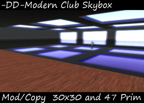Second Life Marketplace - -DD- Luxury Club Skybox 30x30 (47 Prims) in ...