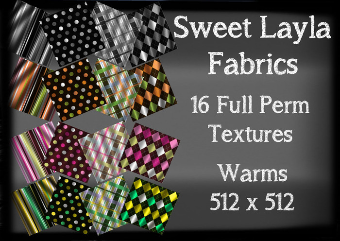 Second Life Marketplace - *Strange Schemes Textures* Sweet Layla ...
