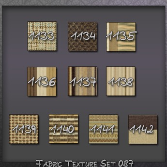 Second Life Marketplace - SZ - Seamless Fabric Texture Set 087