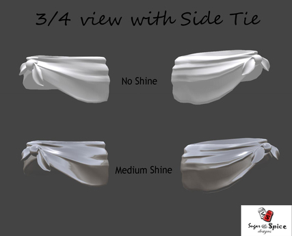 Second Life Marketplace - Sculpt Body Drape - Side Hip by Sugar & Spice ...