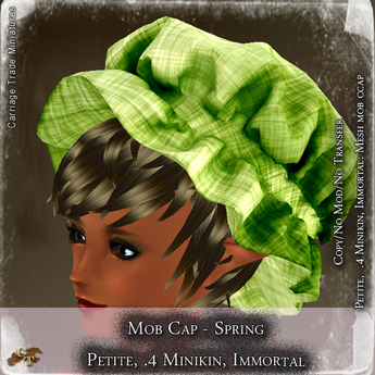 Second Life Marketplace - @CTM@ Mob Cap (P/I/M) Spring