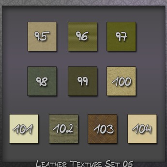 Second Life Marketplace - SZ - Seamless Leather Textures Set 06